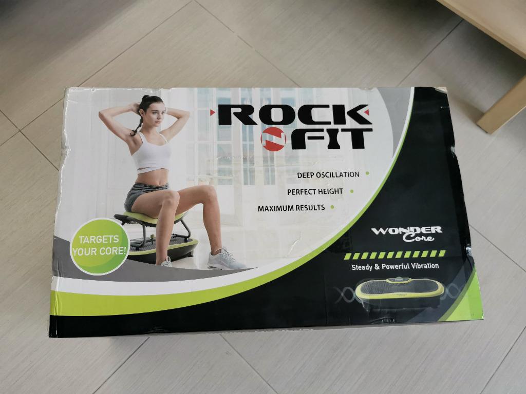 JML WonderCore Rock N Fit Vibration Shaper, Sports Equipment, Exercise ...