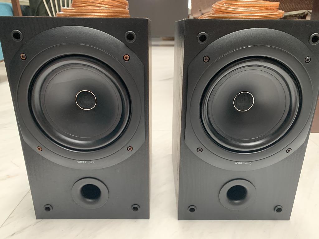 KEF Q10 Uni-Q Bookshelf Speakers (SP3168), Audio, Soundbars, Speakers & Amplifiers on Carousell