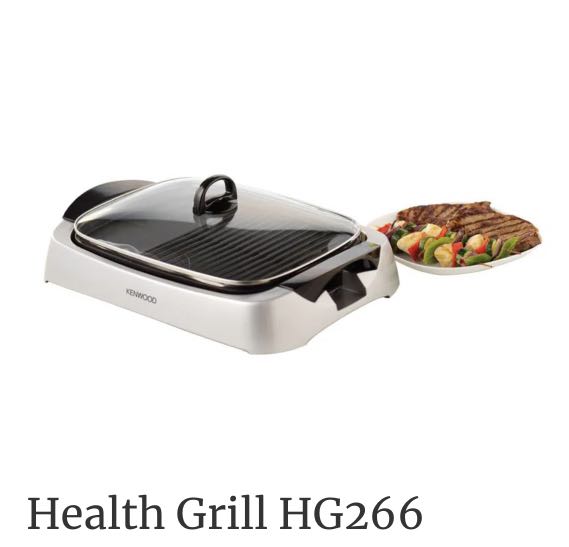 Kenwood Health Grill HG266, TV & Home Appliances, Kitchen Appliances ...