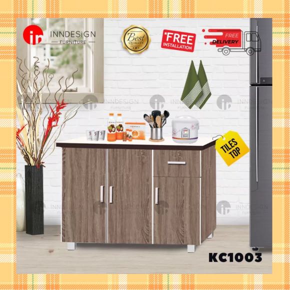 Kitchen Cabinet HARI RAYA, Furniture & Home Living, Furniture, Shelves ...