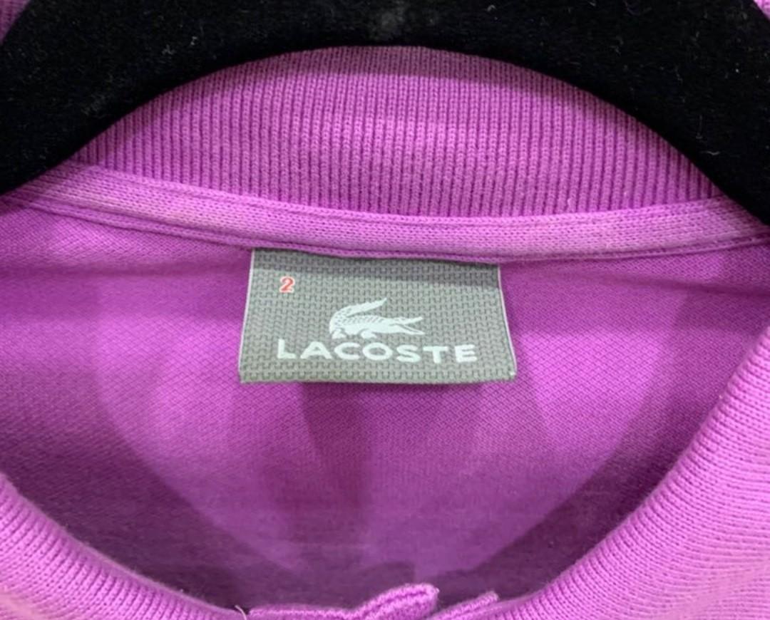 LACOSTE LIMITED EDITION SILVER CROCS US2, Men's Fashion, Tops & Sets, Tshirts & Polo Shirts on ...