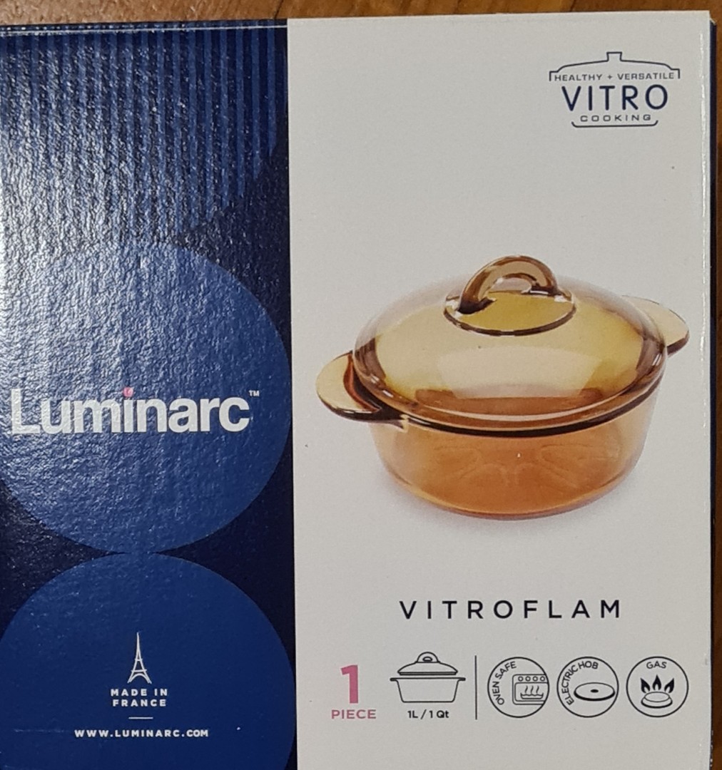 Luminarc casserole 1litre, Furniture & Home Living, Kitchenware ...