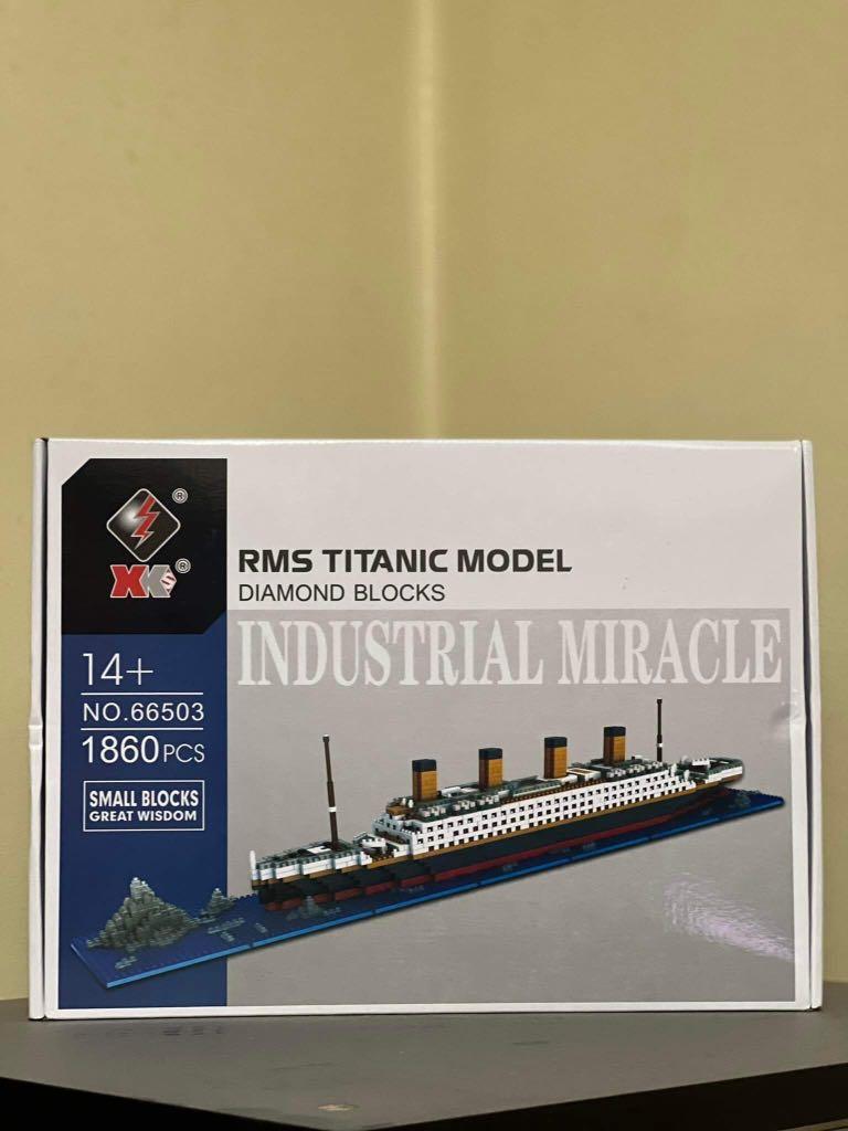 Mini building blocks - titanic model, Hobbies & Toys, Toys & Games on ...