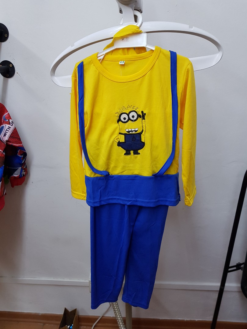 Minion wear, Babies & Kids, Babies & Kids Fashion on Carousell
