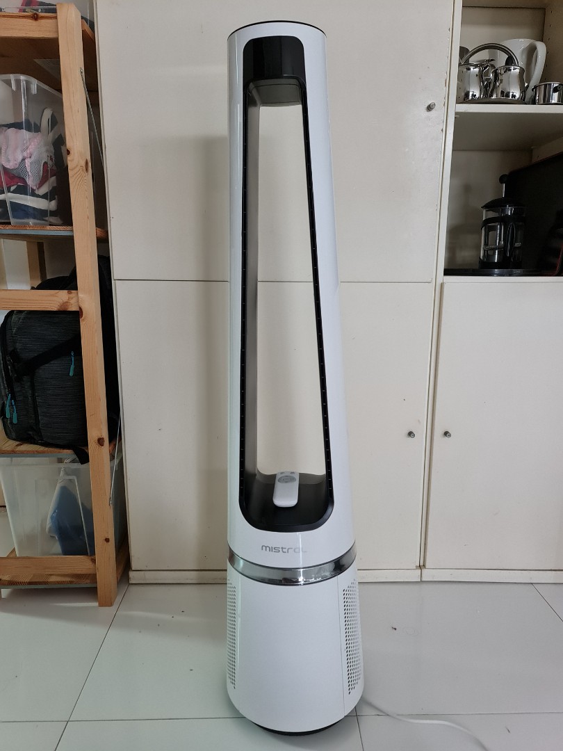 Mistral Blade Free Fan with Air Purifier, TV & Home Appliances, Air ...