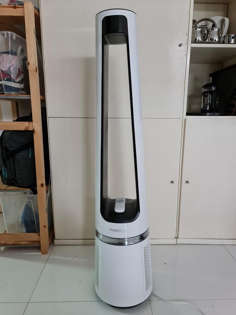 Mistral Blade Free Fan with Air Purifier, TV & Home Appliances, Air ...
