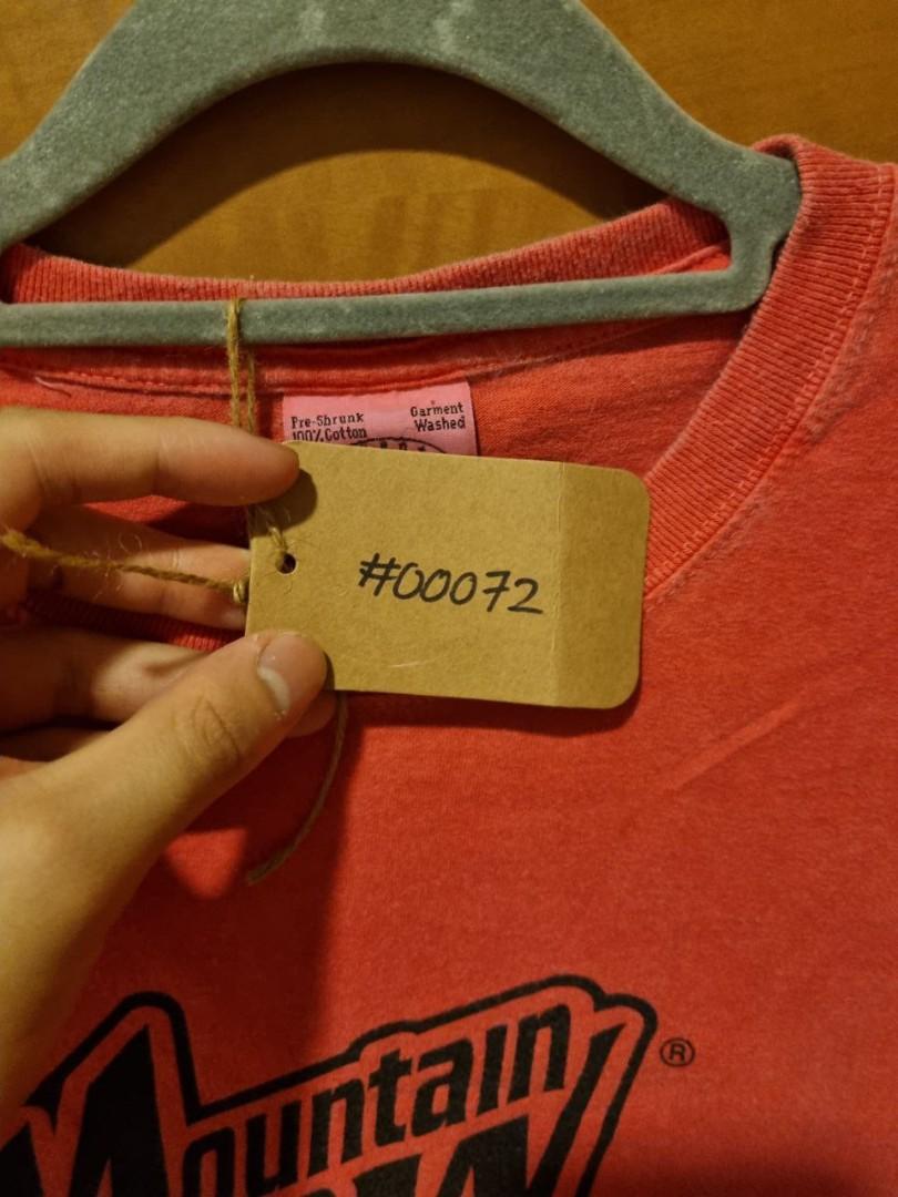 Vintage Anvil Mountain Dew Code Red Tee, Men's Fashion, Tops & Sets ...
