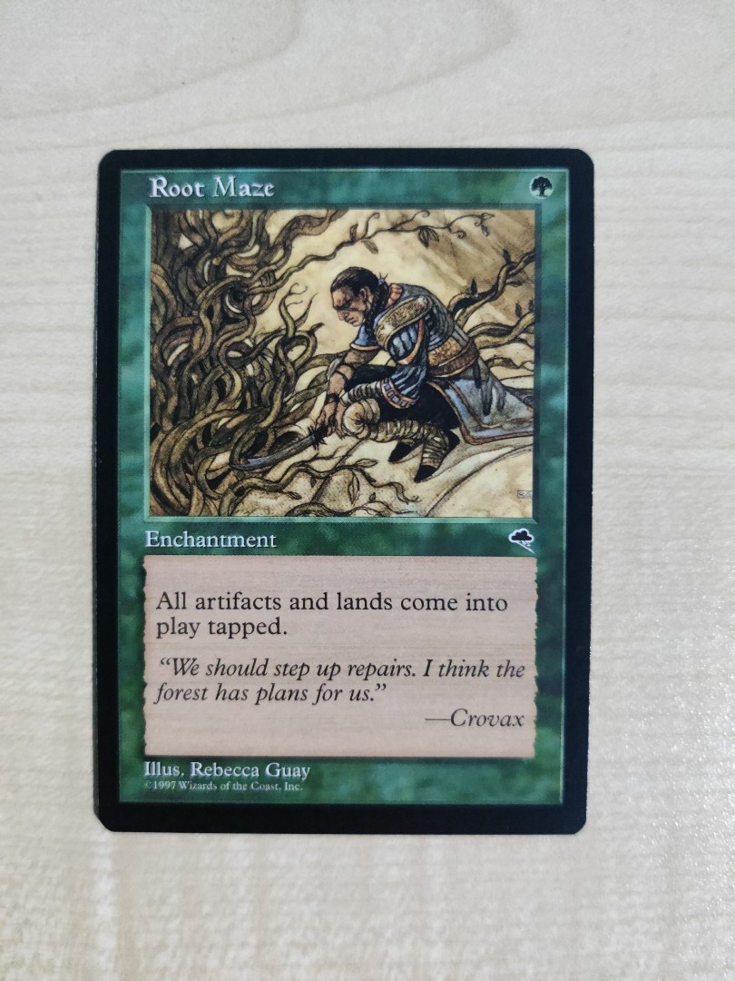 MTG Root Maze Tempest NM, Hobbies & Toys, Toys & Games on Carousell