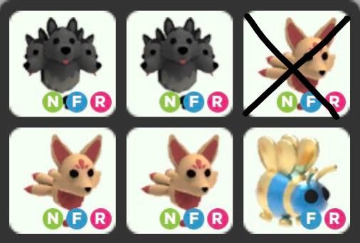 Neon Adopt Me Pets, Video Gaming, Gaming Accessories, In-Game Products ...