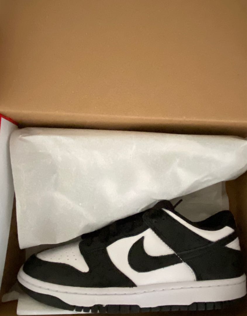 NIKE DUNK LOW (GS) PANDA, Women's Fashion, Footwear, Sneakers on Carousell