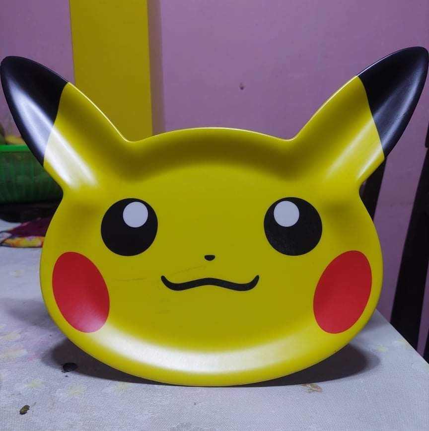 NINTENDO LIMITED EDITION POKEMON CAFE PIKACHU PLATE, Hobbies & Toys ...