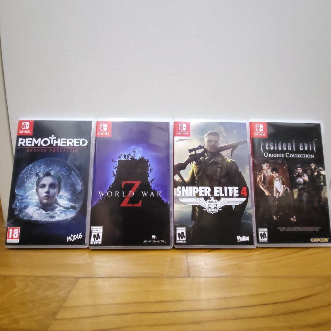 Nitendo switch games., Video Gaming, Video Games, Nintendo on Carousell