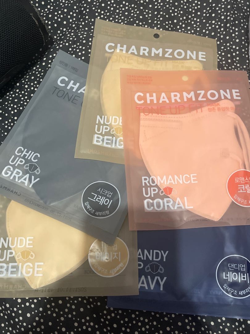 ONHAND Charmzone facemask from KOREA 2D, Health & Nutrition, Face Masks ...
