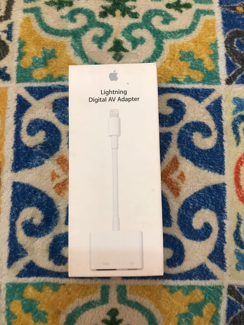 Original Apple Lightning Digital Adapter - Brand new, Mobile Phones ...