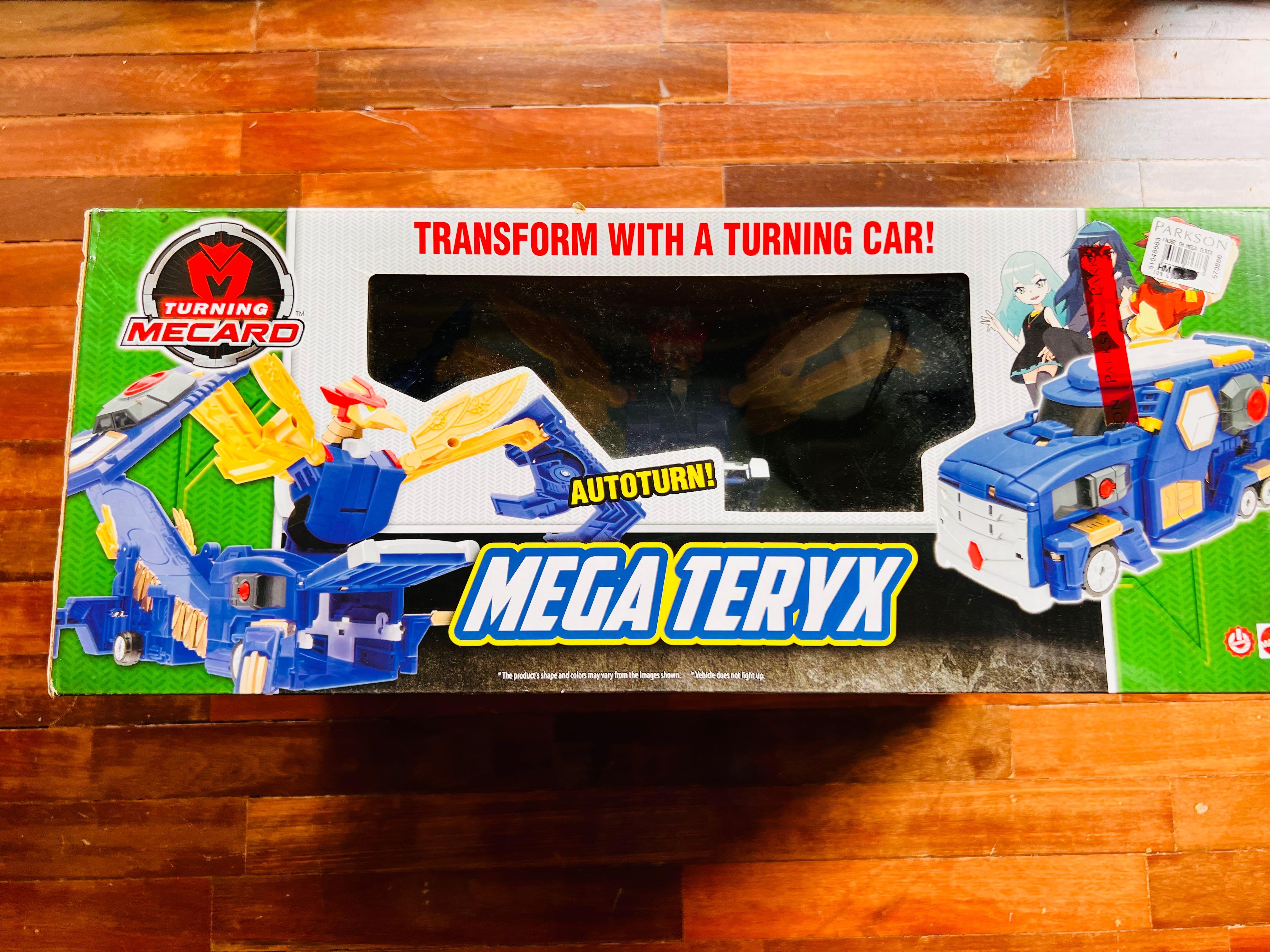 Original Turning Mecard Mecanimals Mega Teryx Vehicle Toys, Hobbies ...