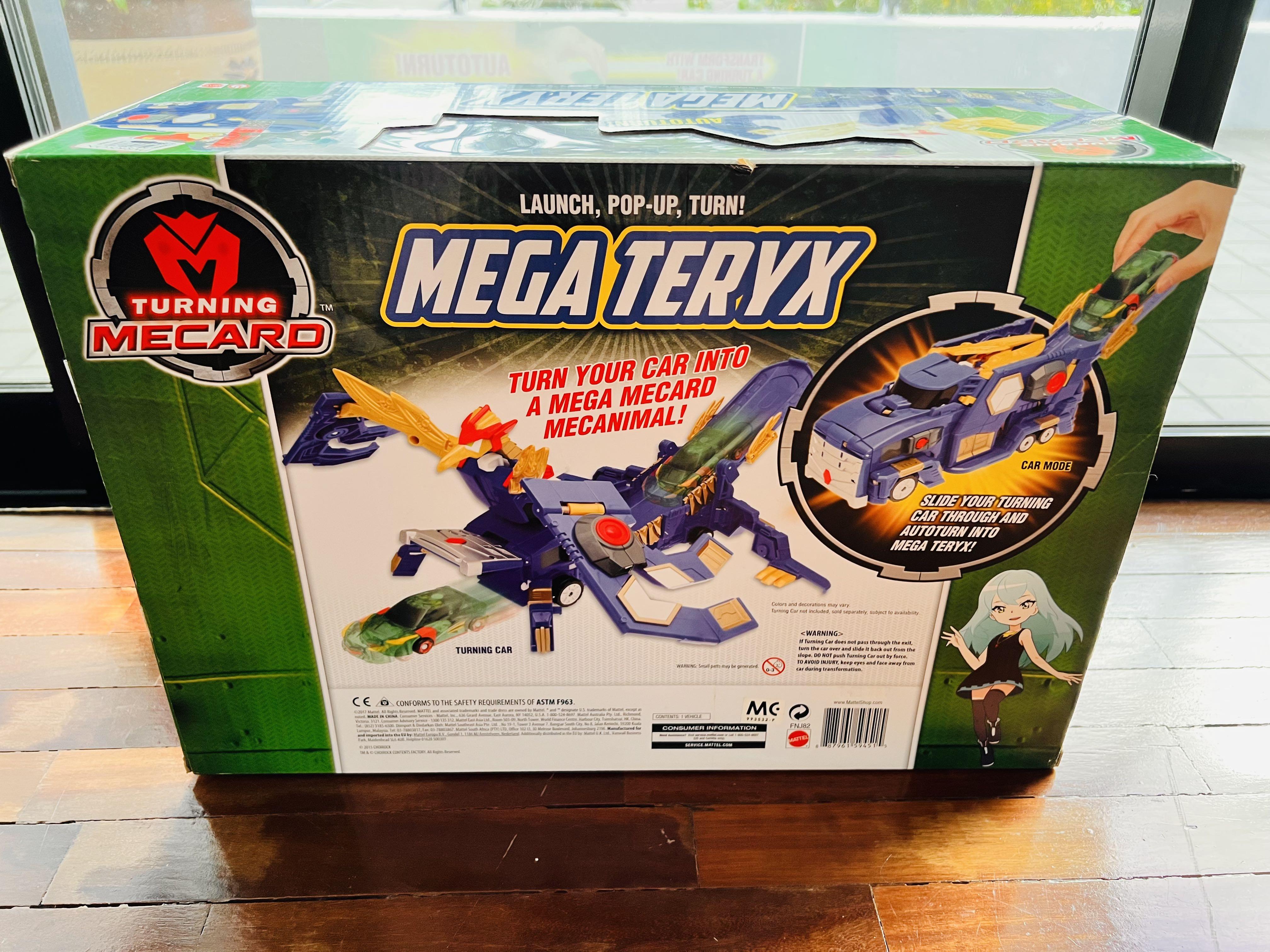 Original Turning Mecard Mecanimals Mega Teryx Vehicle Toys, Hobbies ...