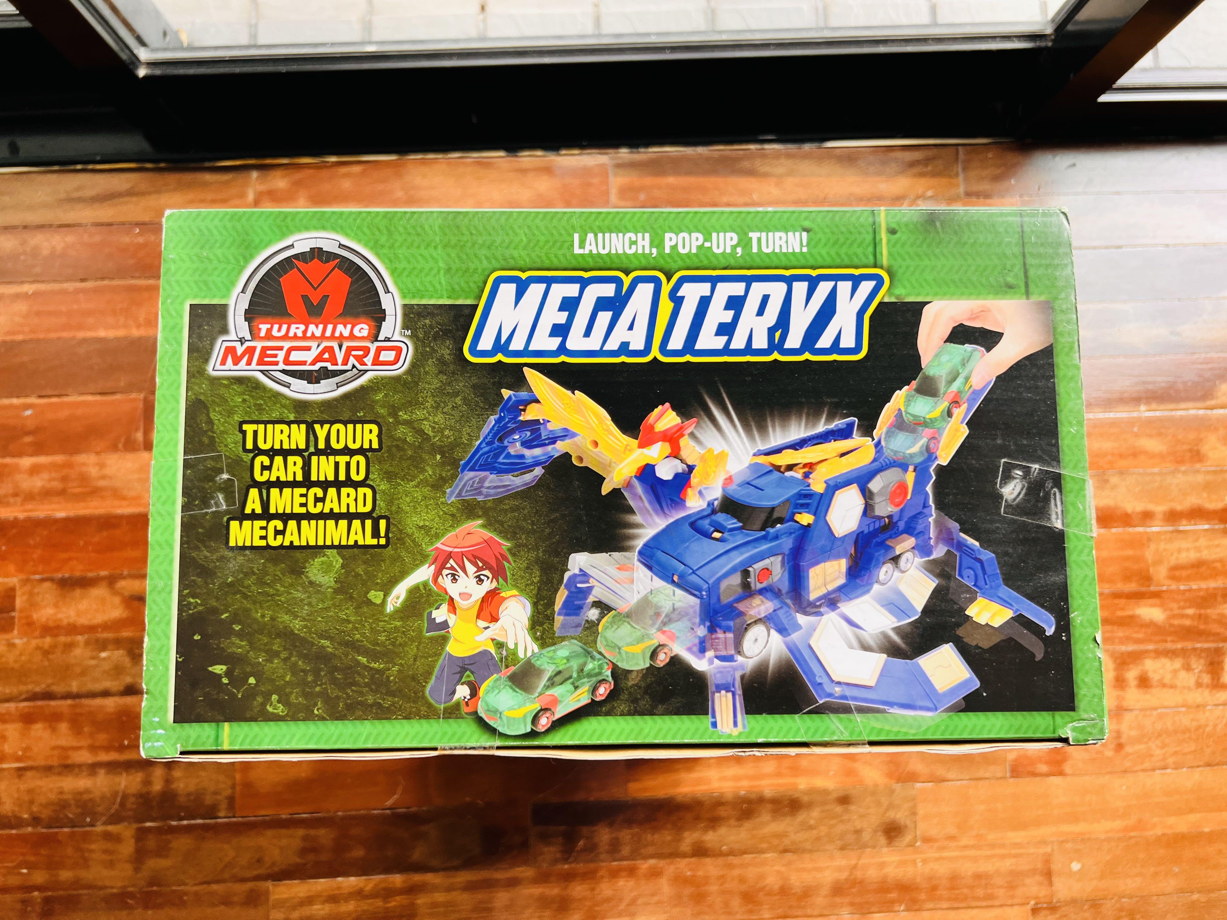 Original Turning Mecard Mecanimals Mega Teryx Vehicle Toys, Hobbies ...