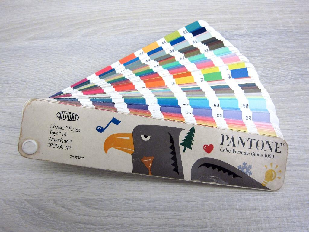 PANTONE Color Formula Guide 100 (1992-1993), 興趣及遊戲, 手作＆自家設計, 文具及工藝 - 畫作 ...