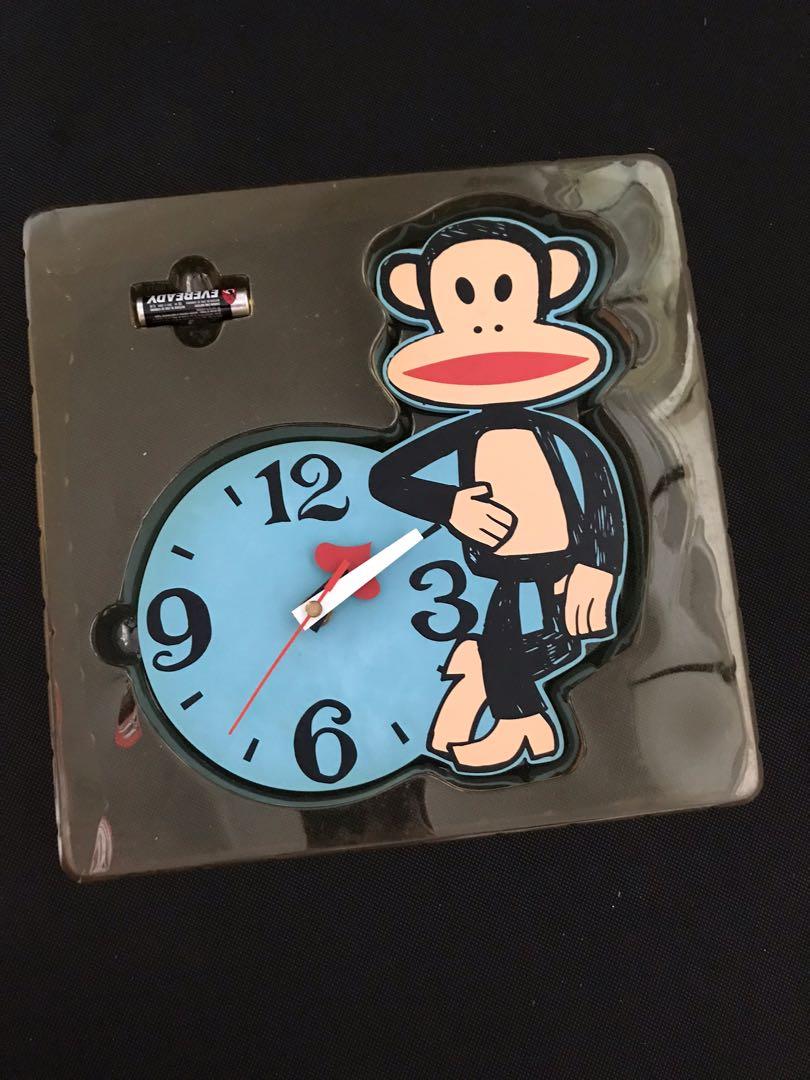 Paul Frank Wall Clock, Furniture & Home Living, Home Decor, Clocks on ...