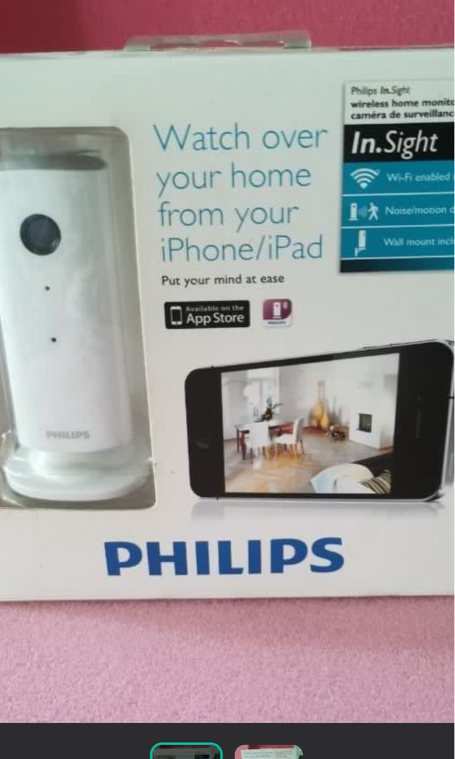 Philips In.sight Camera, Babies & Kids, Baby Monitors on Carousell