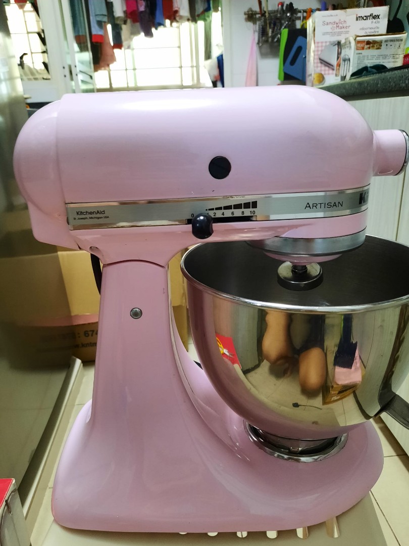 Pink KitchenAid Stand Mixer, TV & Home Appliances, Kitchen Appliances ...