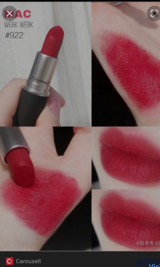 Powder kiss lipstick #922 Werk Werk Werk, Beauty & Personal Care, Face ...