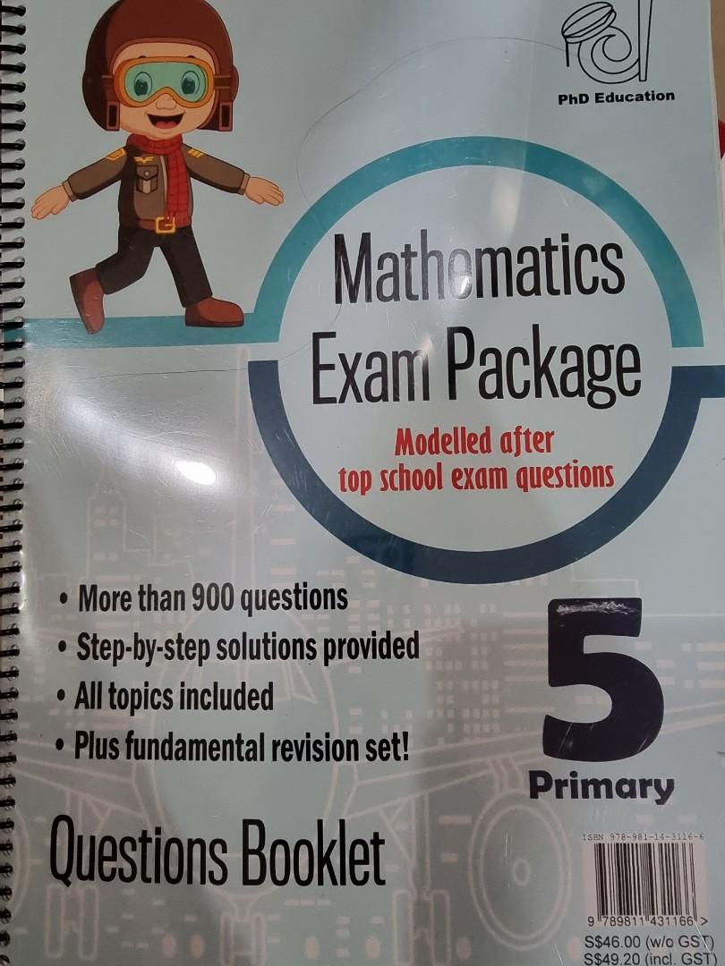 PSLE Science and P5 Math, Hobbies & Toys, Books & Magazines, Assessment ...