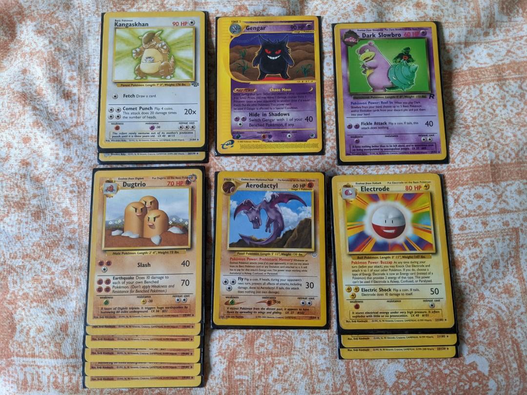 Rare non-holographic Pokemon cards, Hobbies & Toys, Toys & Games on ...