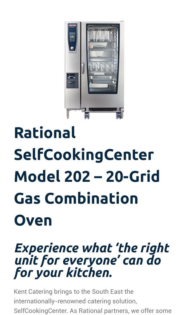 RATIONAL COMBI OVEN SCC SI WE202 Gas unit LPG, TV & Home Appliances ...