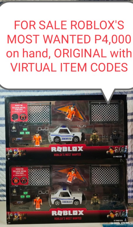 ROBLOX ACTION COLLECTION - MOST WANTED PLAYSET, Hobbies & Toys, Toys ...