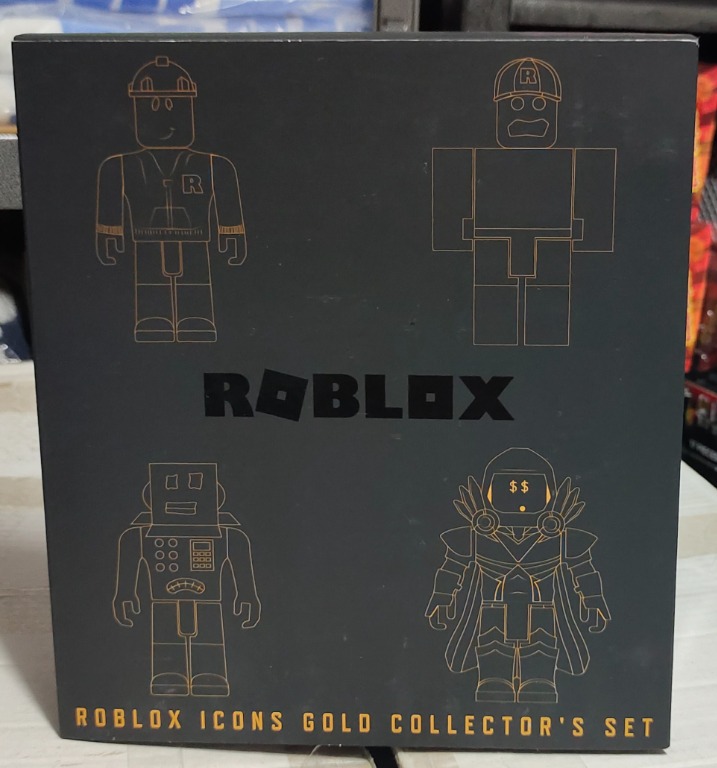 ORIGINAL LIMITED EDITION ROBLOX ICONS GOLD COLLECTOR'S SET, Hobbies ...