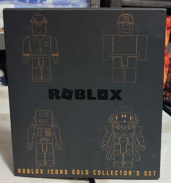 ORIGINAL LIMITED EDITION ROBLOX ICONS GOLD COLLECTOR'S SET, Hobbies ...