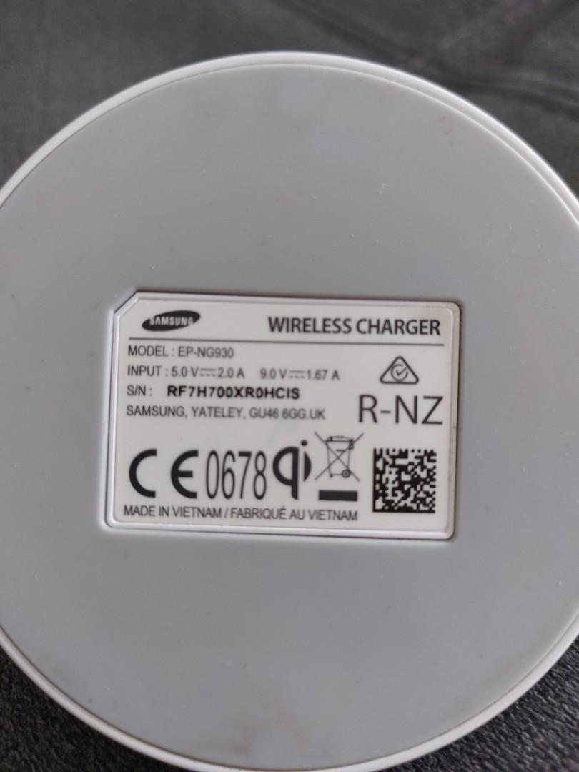 Samsung ep ng930 wireless charger for S7, Mobile Phones & Gadgets ...