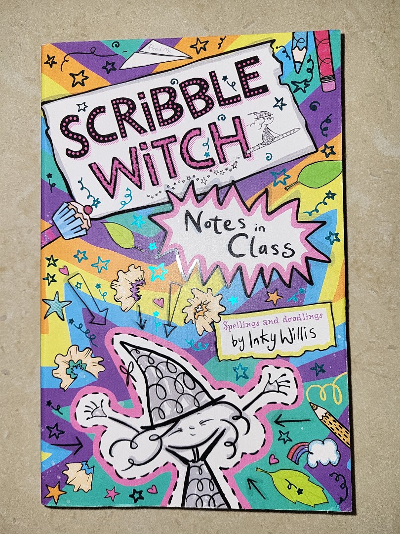 Scribble Witch Notes in Class by Inky Willis, 興趣及遊戲, 書本 & 文具, 小說及非小說 ...