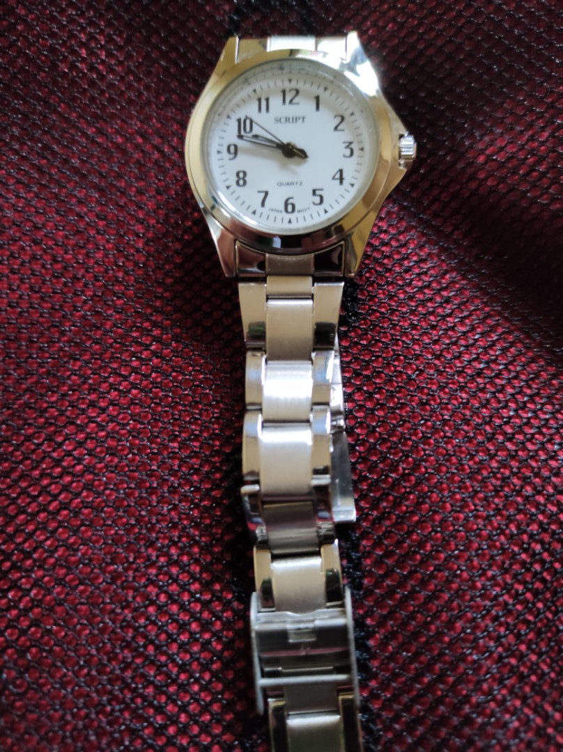 Script watch, Women's Fashion, Watches & Accessories, Watches on Carousell