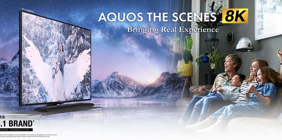 Sharp 8K Tv ( Android Tv ), TV & Home Appliances, TV & Entertainment, TV on Carousell