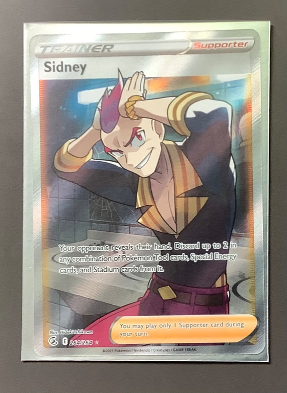 Sidney Full Art trainer Pokémon TCG, Hobbies & Toys, Toys & Games on ...