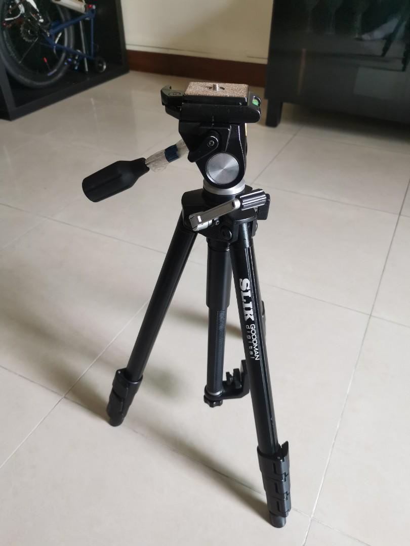 Slik Goodman Digital Tripod with SH-704E Head, Photography, Photography ...