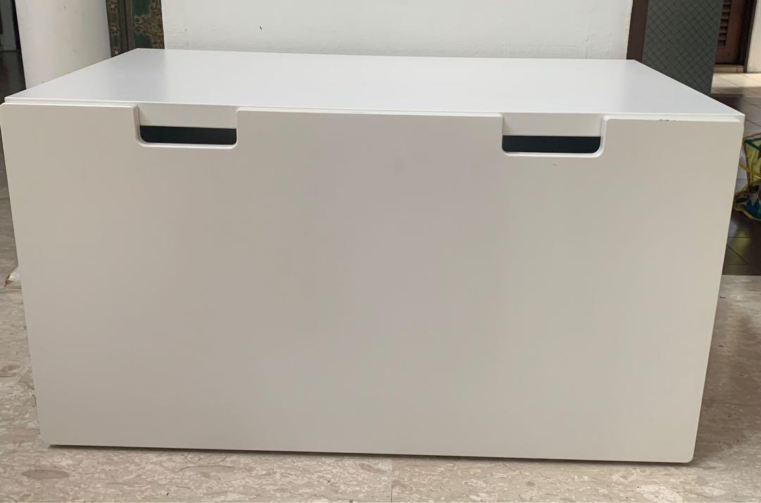 Smastad IKEA storage bench and box on wheels (2 sets), Furniture & Home ...