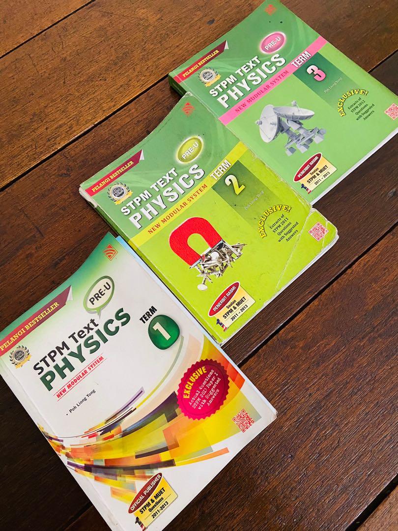 STPM TEXTBOOK PHYSICS （semester 1/2/3), Hobbies & Toys, Books ...