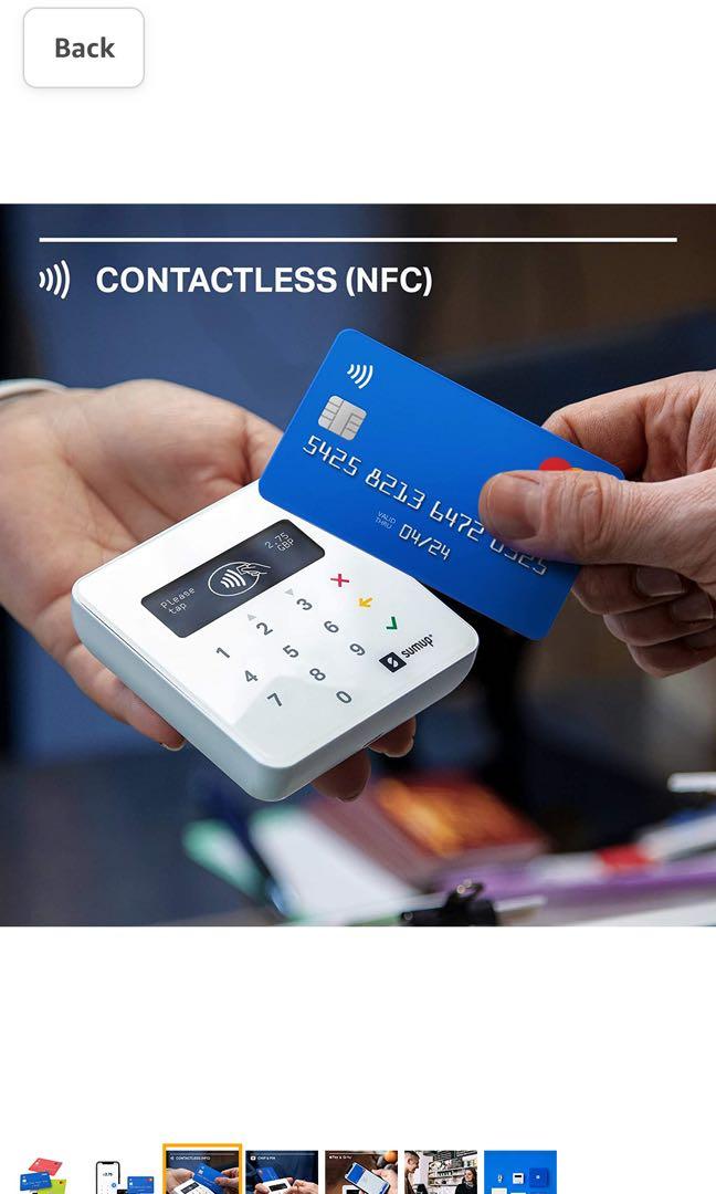 SumUp Air mobile card terminal for contactless payments with Credit ...