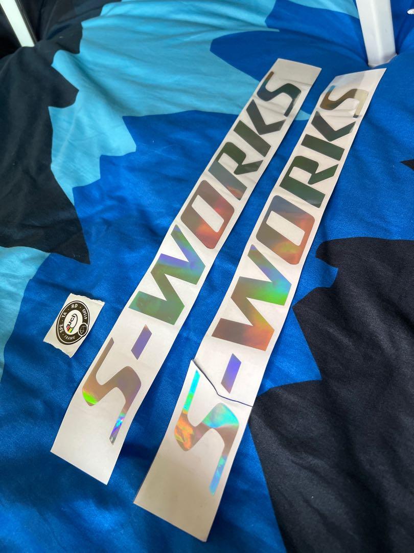 S-works Stickers Holographic specialized decal , Sports Equipment ...