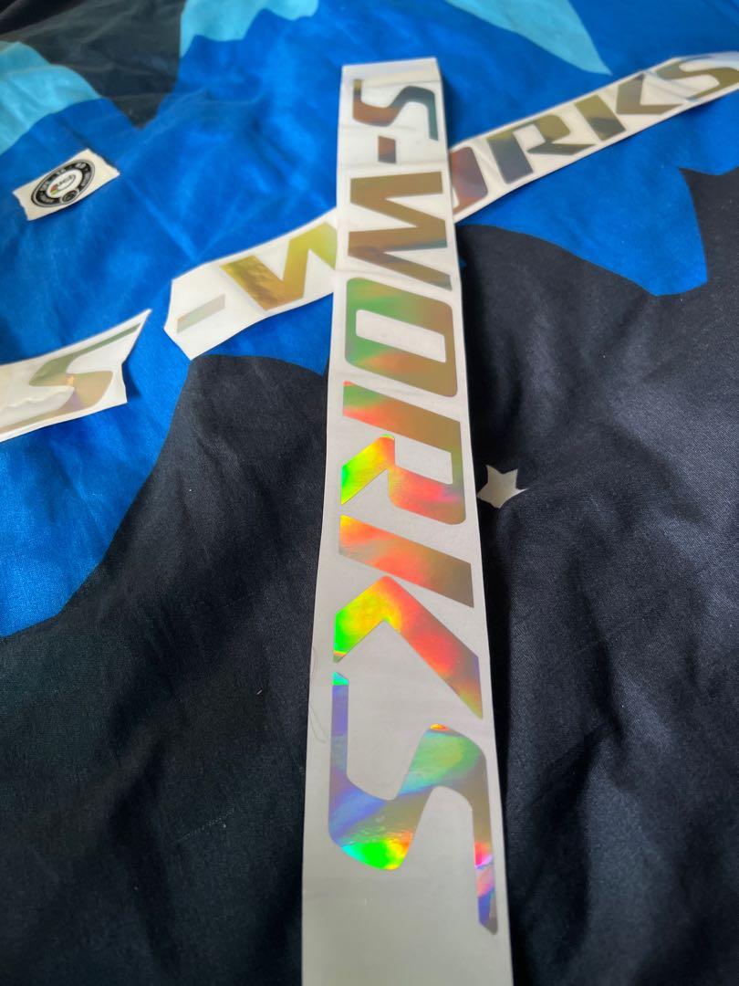 S-works Stickers Holographic specialized decal , Sports Equipment ...