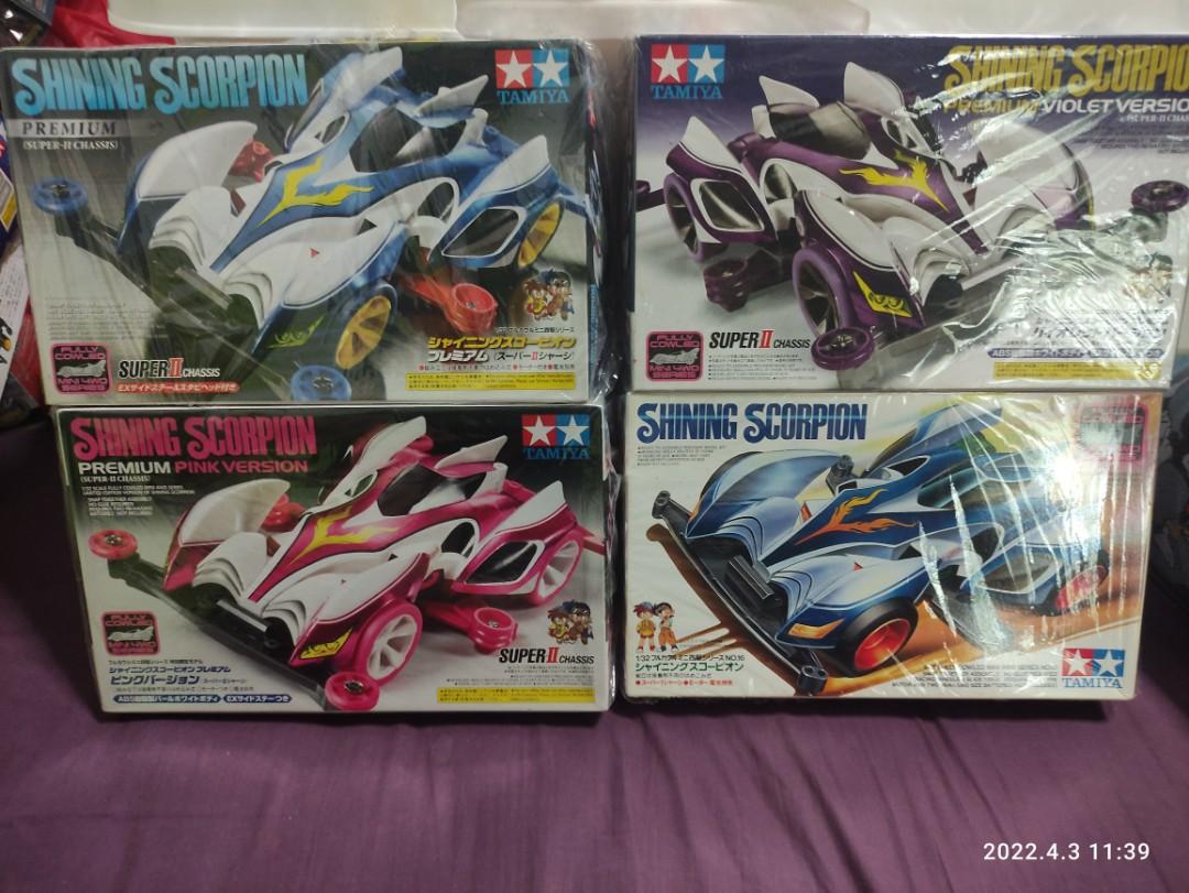 Tamiya mini4wd shining scorpion, Hobbies & Toys, Toys & Games on Carousell