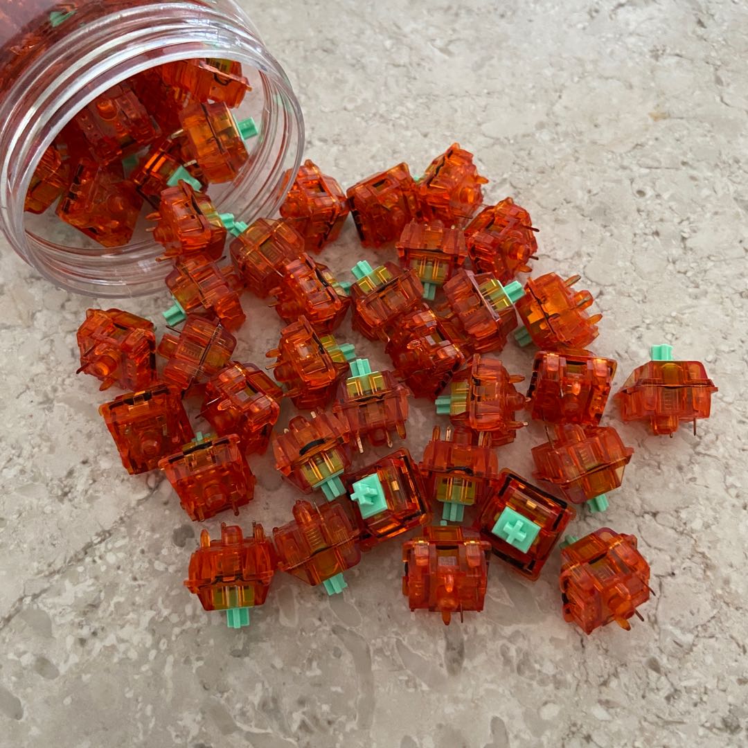 Tangerine V2 62g x90 Linear Switch by C3 Equalz (L+F), Computers & Tech ...