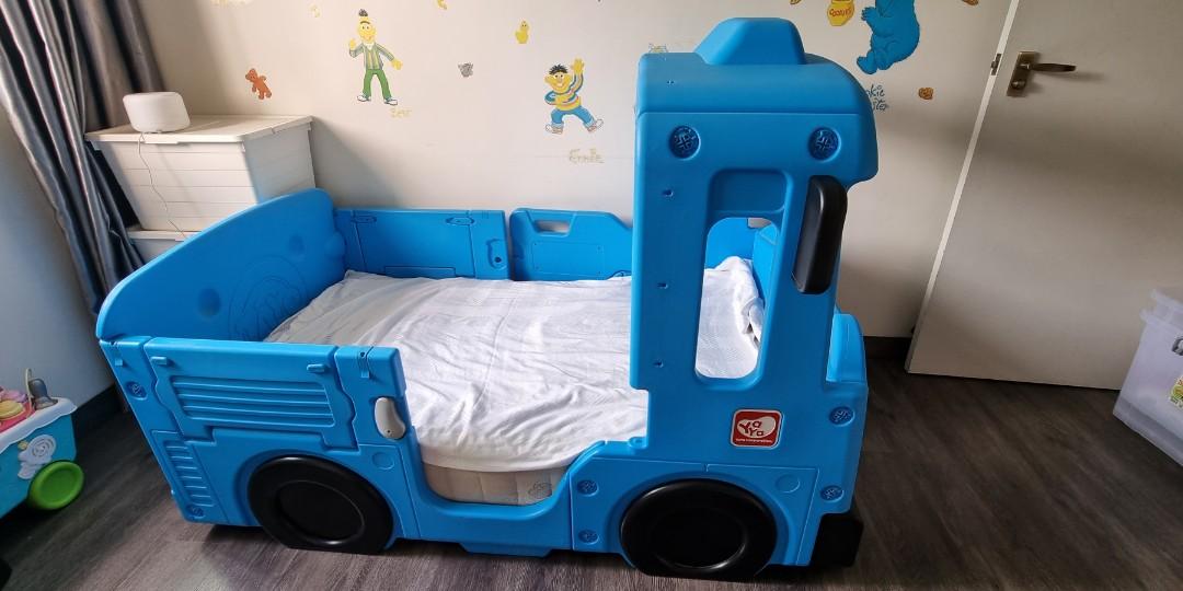 Tayo Bus Bed Frame with Mattress, Babies & Kids, Baby Nursery & Kids ...
