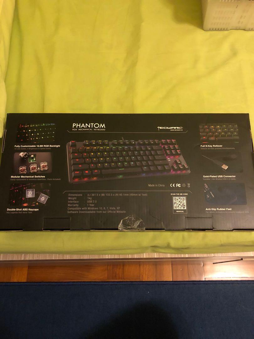 Techware Phantom RGB Mechanical Keyboard, Computers & Tech, Parts ...