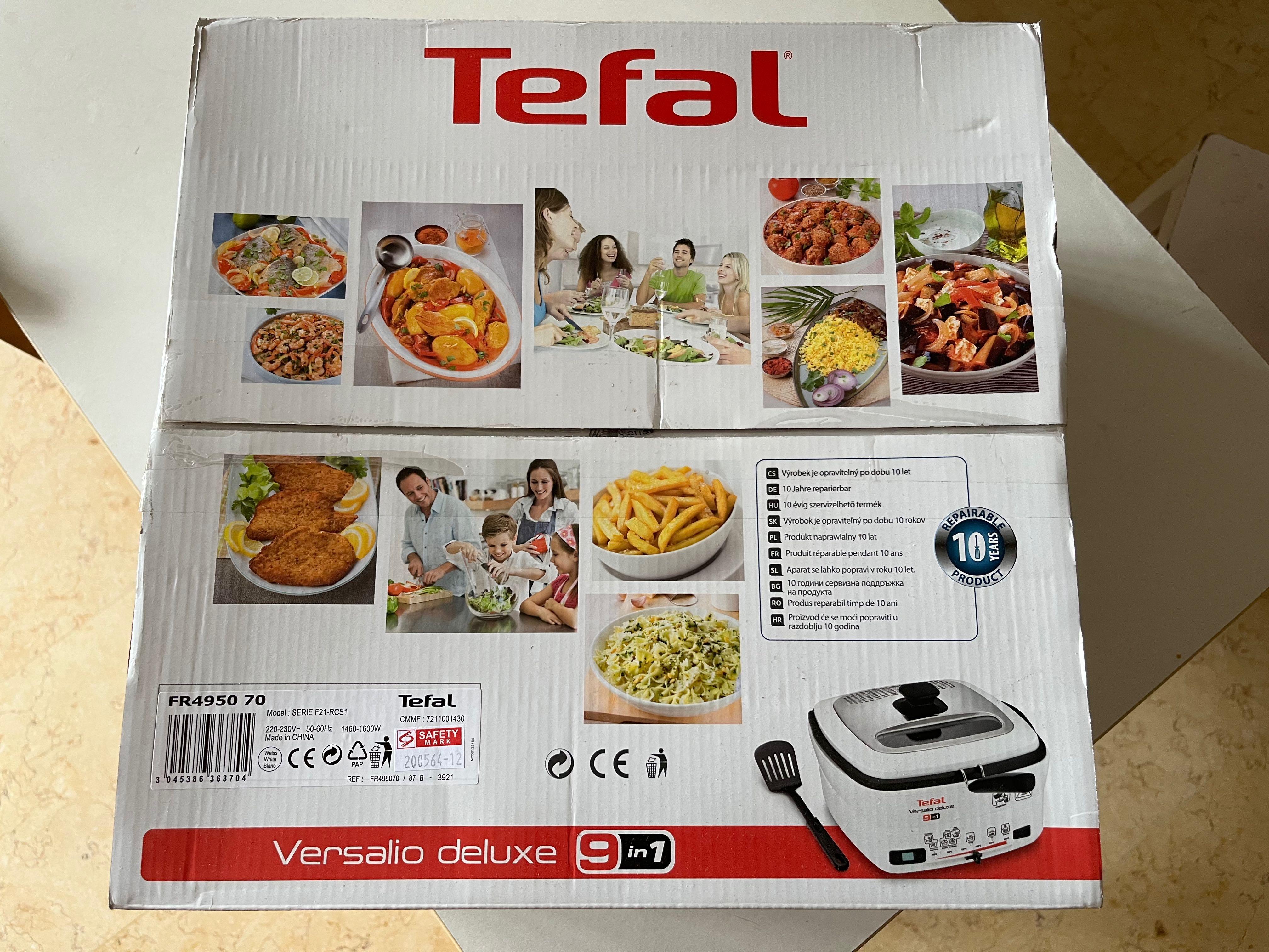 Tefal Versalio Deluxe 9-in-1 Multicooker Fryer FR4950, TV & Home ...
