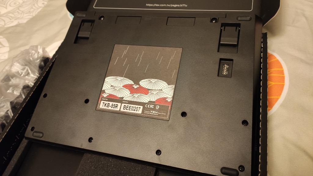 TEX Shinobi (Cherry MX Silent Red) - Mech Keyboard with Thinkpad style ...