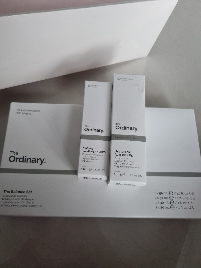 The Ordinary Set, Beauty & Personal Care, Face, Face Care on Carousell